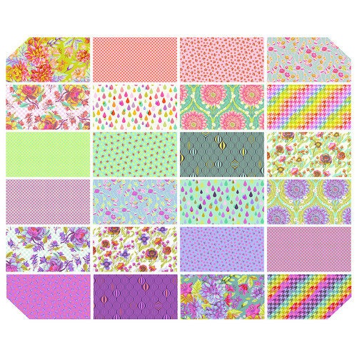 PRE-ORDER: Untamed 10 Charm Pack 42 Pieces Tula Pink Fabric october ...