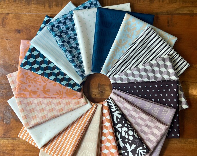 Duval by Suzy Quilts | 18 Piece Fat Quarter Bundle (pre-cut) | Art Gallery Fabrics - Etsy