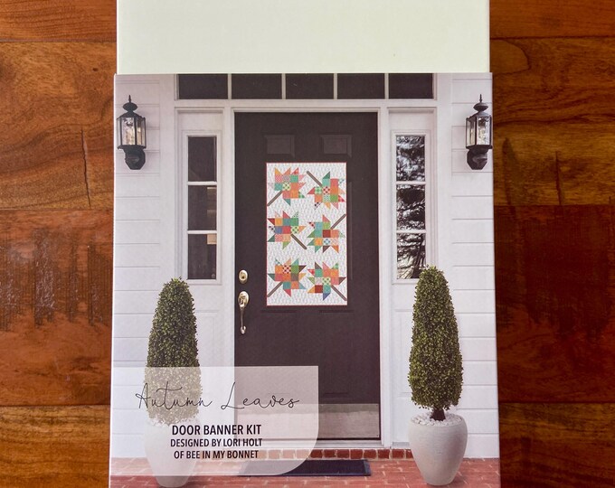 Door Banner Club | Autumn Leaves Designed by Lori Holt of Bee in My ...