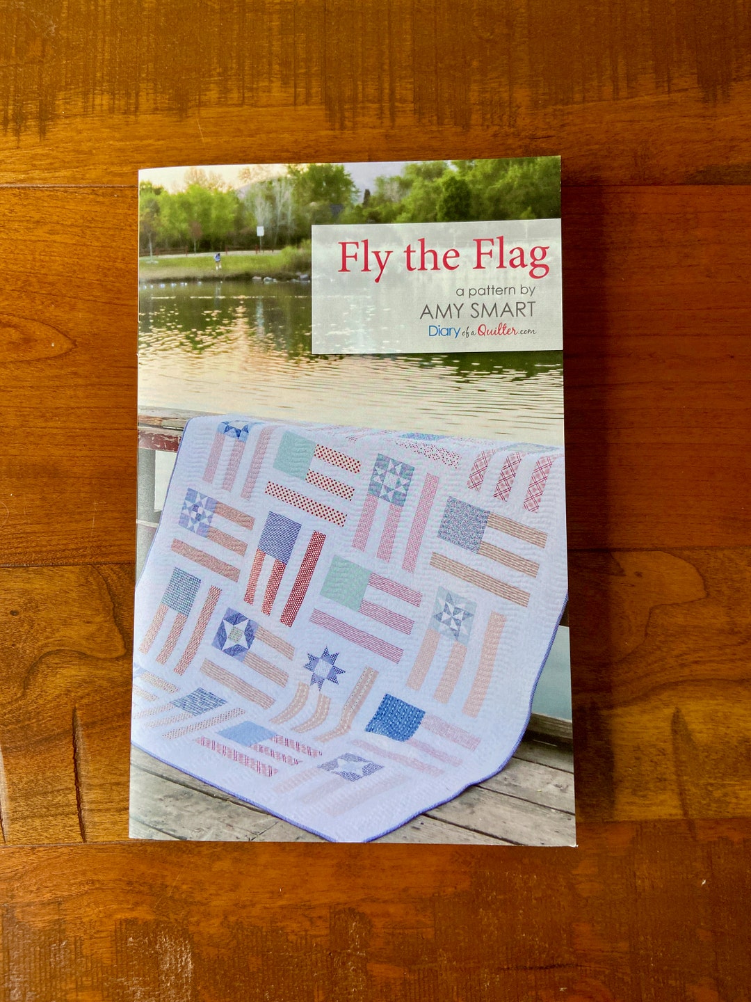 Fly the Flag Quilt Patten by Amy Smart 66x80 Diary of a Quilter - Etsy