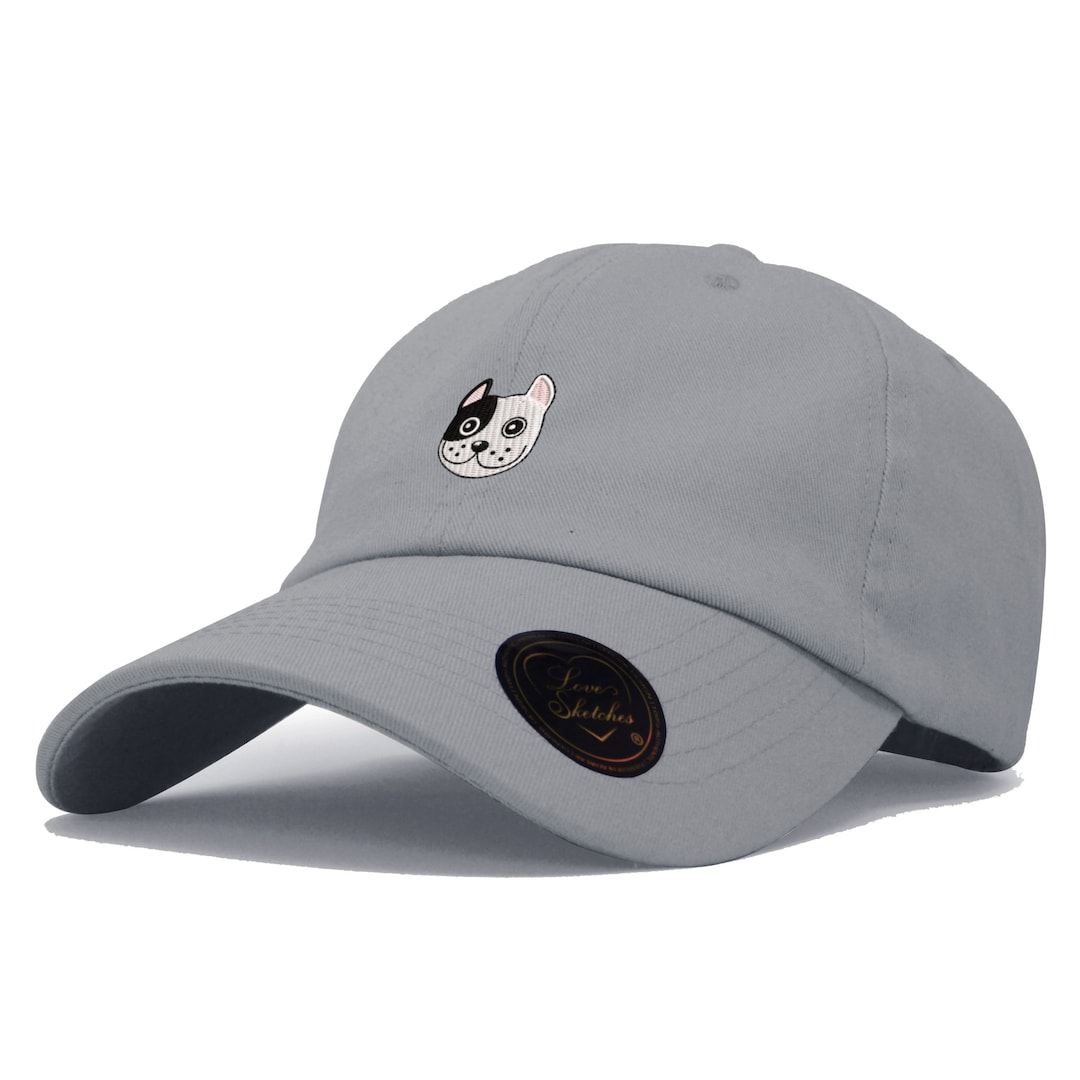Love Sketches Embroidered French Bulldog Baseball Cap Men and Women - Etsy