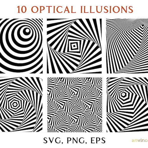 Simple Optical Illusion Patterns