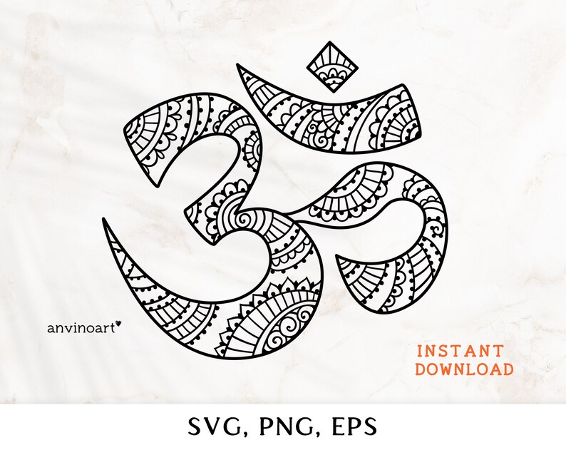 Om Om Svg Om Symbol SVG Meditation Svg Yoga Svg Zen - Etsy Canada
