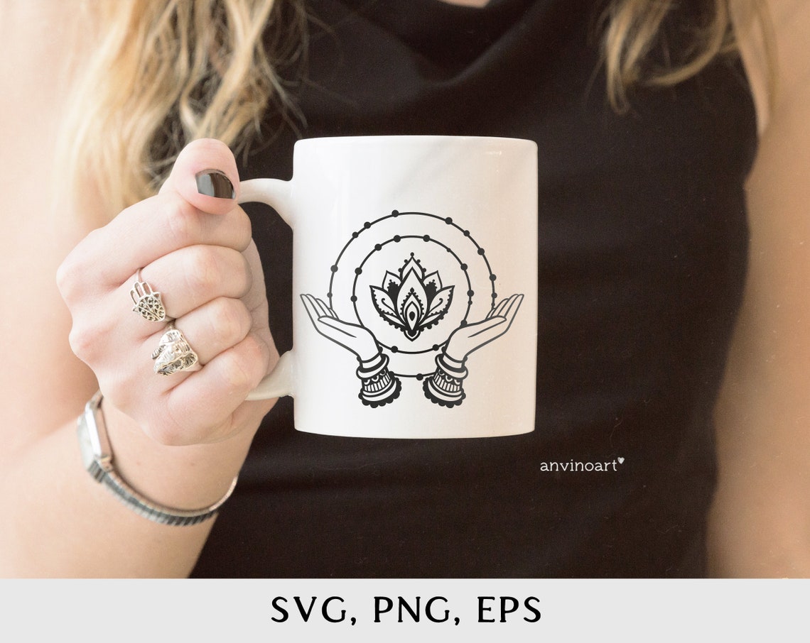 Yoga SVG Esoteric SVG Mystery Svg Svg Files for Cricut OM | Etsy