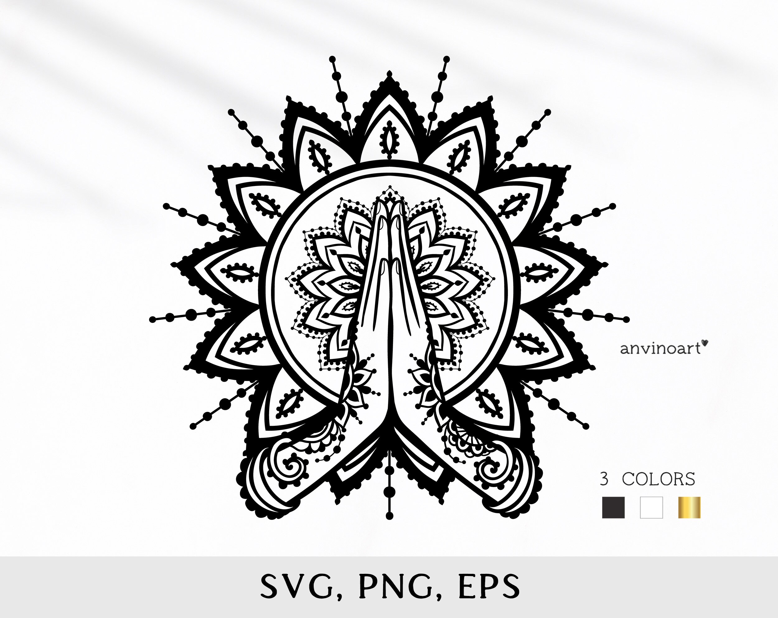 Yoga Svg Namaste Namaste Svg Yoga Clipart Meditation - Etsy