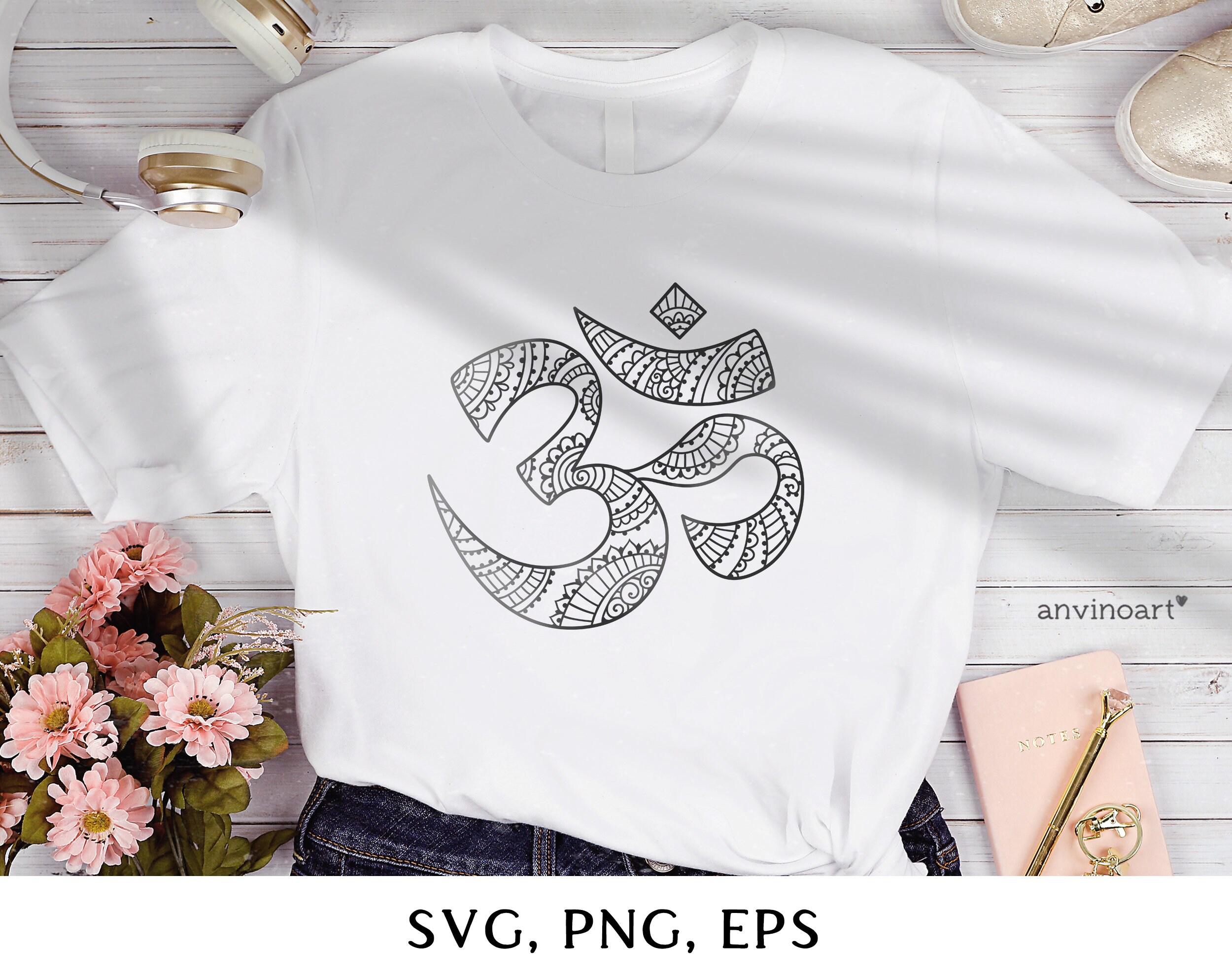 Om Om svg Om Symbol SVG meditation svg Yoga svg zen | Etsy