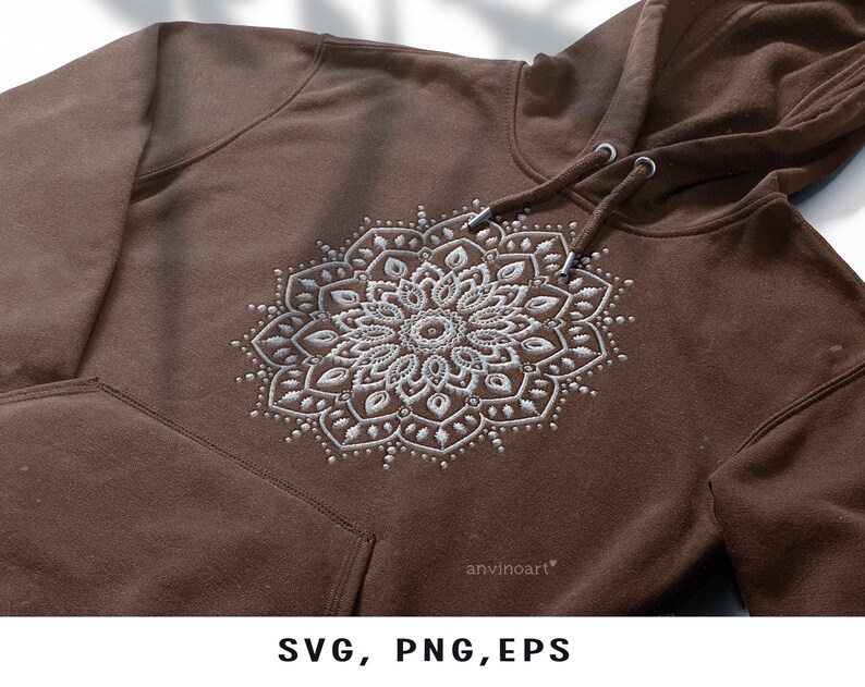 Mandala Svg Boho Mandala Svg Flower Mandala Mandala for - Etsy