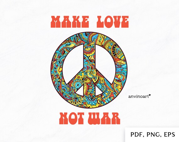 Stop War Peace Sign Peace Clipart Peace Png Love Png - Etsy