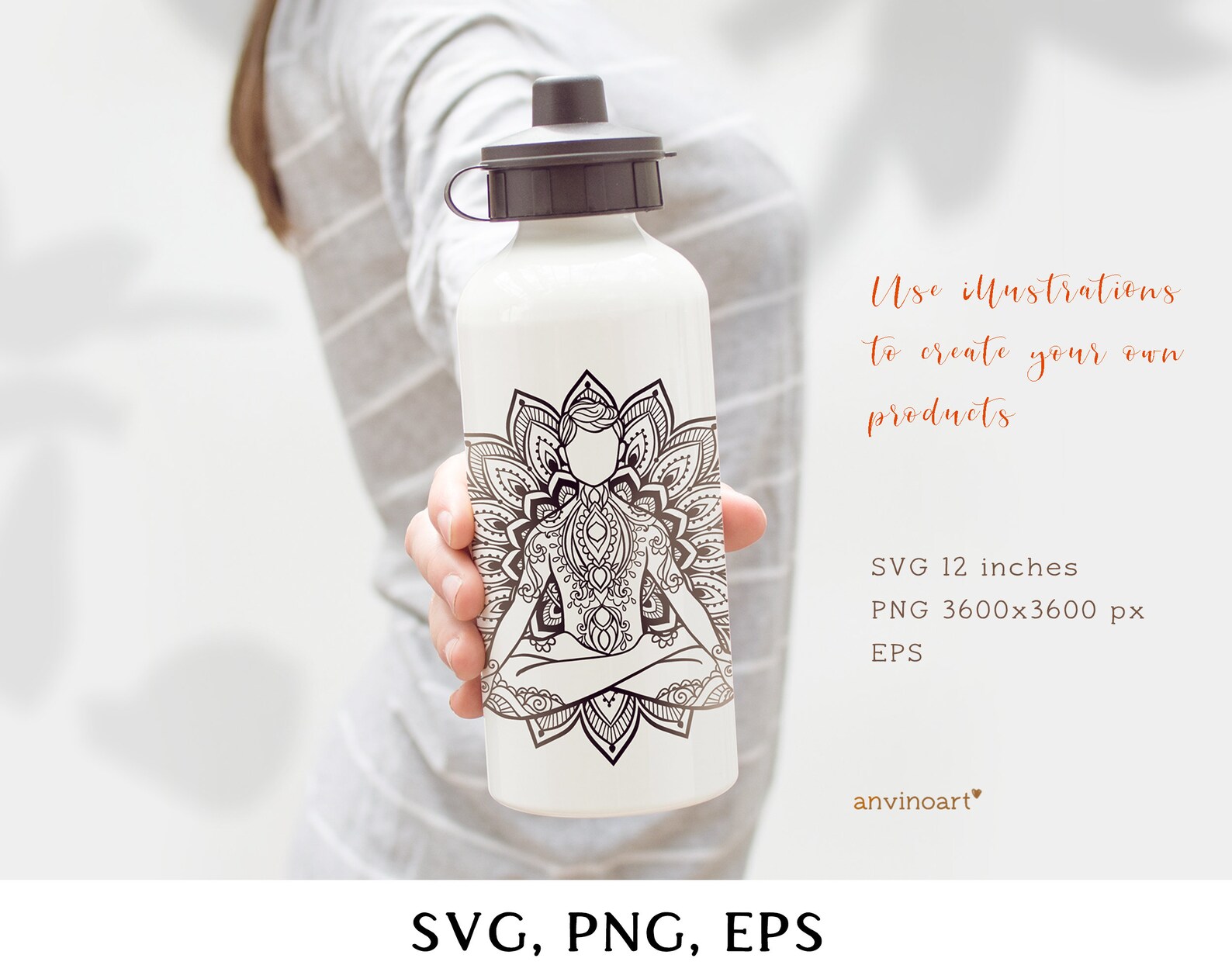 Yoga Svg Yoga Man Svg Yoga Guy Namaste Buddha Lotus Svg | Etsy