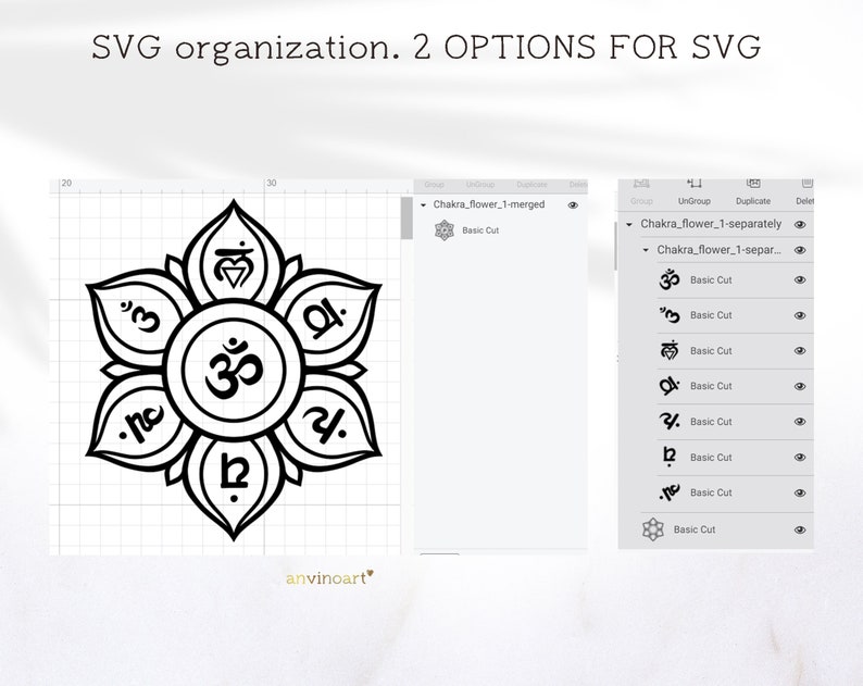 Chakra SVG, Chakra Flower, Om, Om Svg, Yoga Svg, Meditation Svg Yoga ...