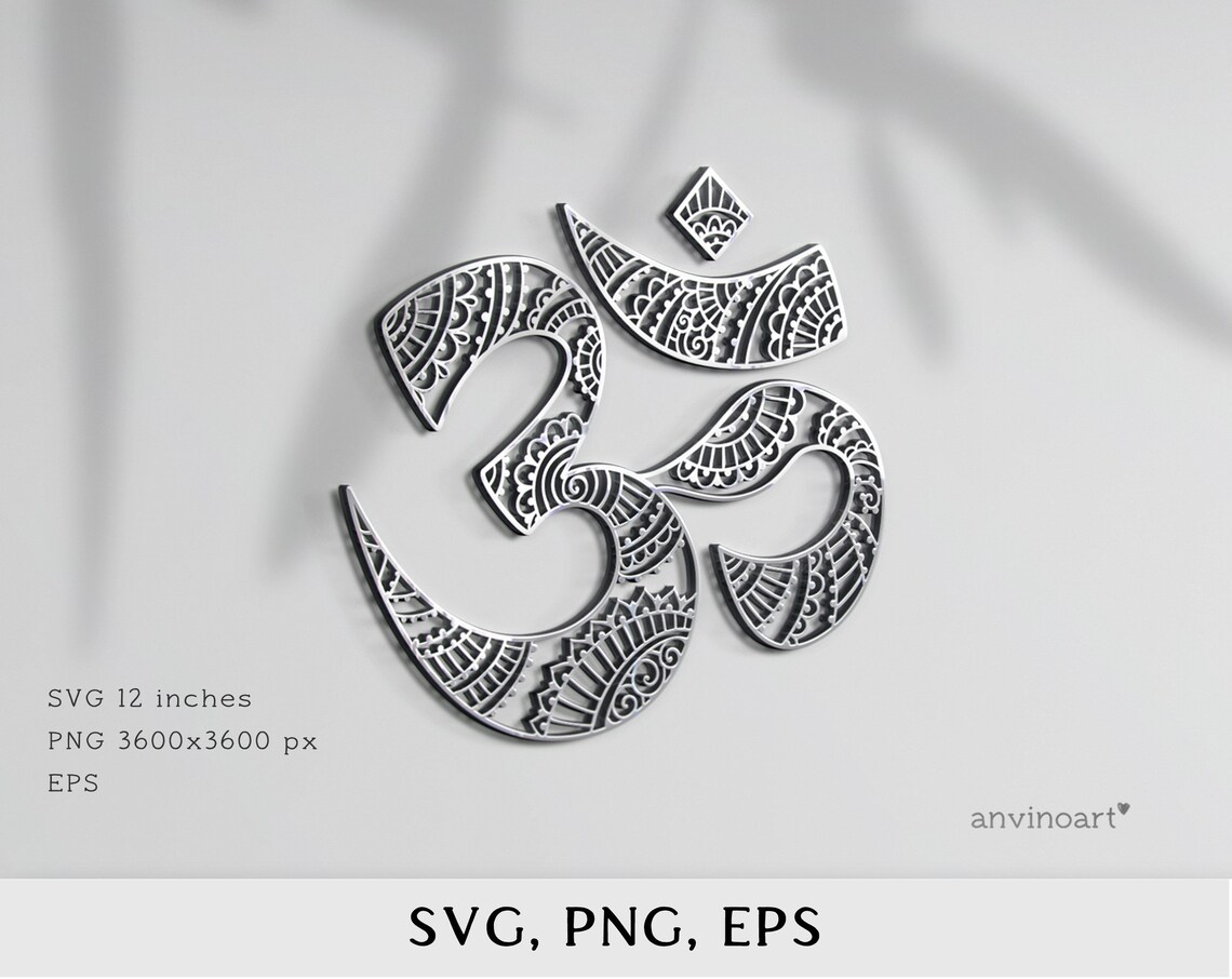 Om Om Svg Om Symbol SVG Meditation Svg Yoga Svg Zen - Etsy Canada