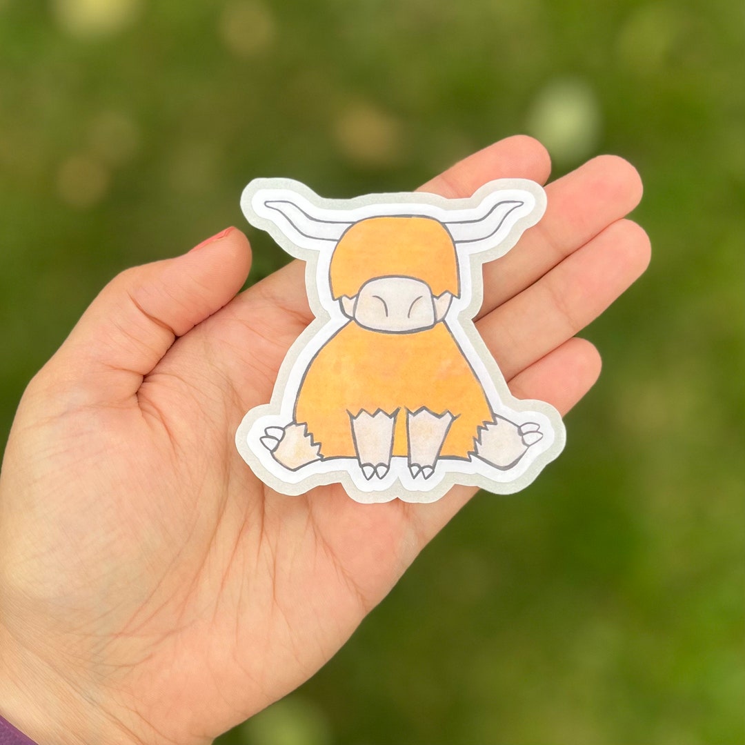 Yak Sticker | Thesleepyyak Logo Sticker | Support Small Business ...