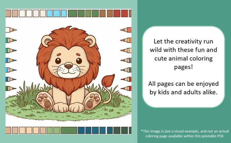 60 Cute and Cuddly Animal Coloring Pages - Kids and Adults Coloring ...