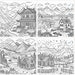 PRINTABLE 20 Adorable House and Landscape Coloring Pages - Kids and ...
