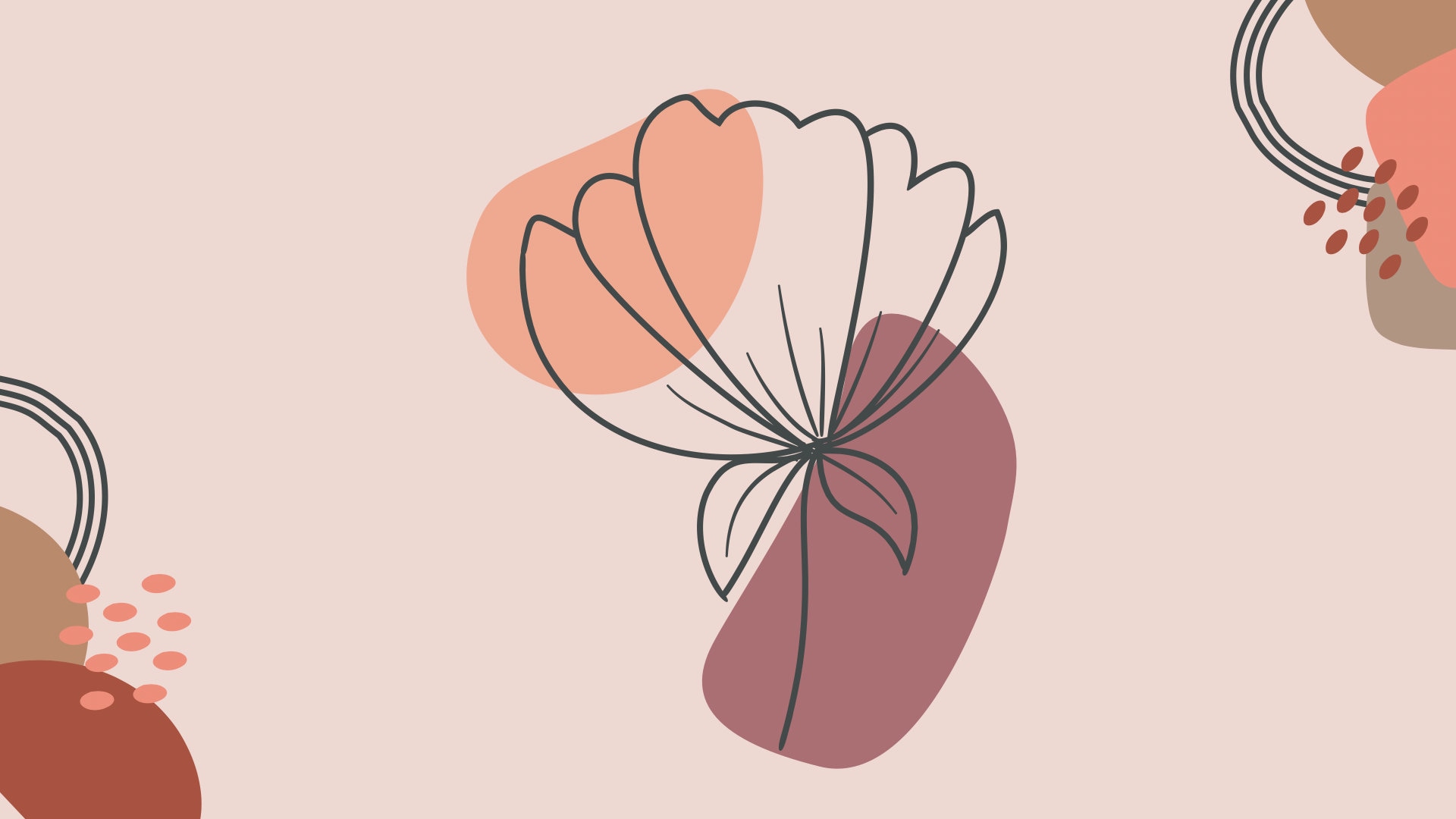 Earthy Minimalist Computer Wallpapers & Backgrounds - Digital Download ...