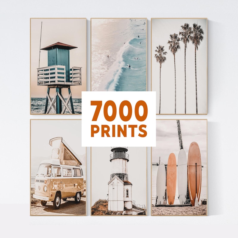 Beachy Picture Wall Art - Etsy