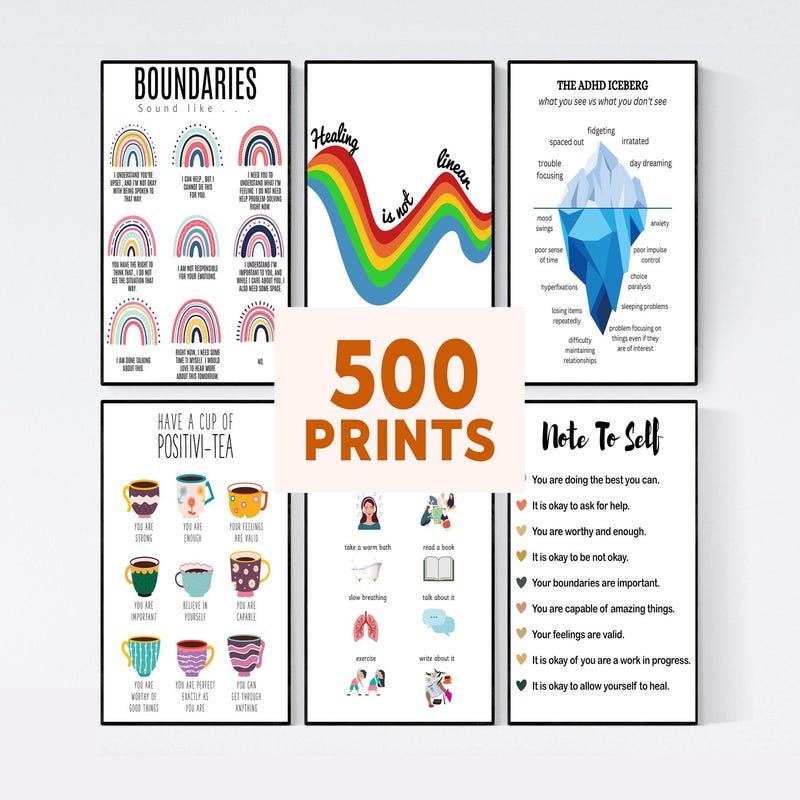 Custom Therapy Poster Set - Etsy