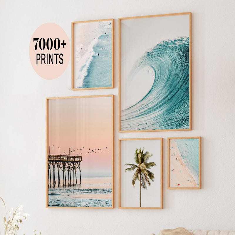 Beach Scenes Posters - Etsy