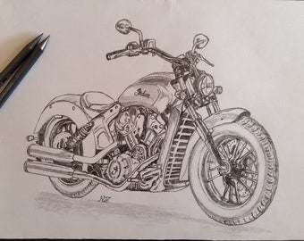 Indian Motorcycle Svg - Etsy