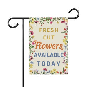 Flower Stand Sign, Fresh Flowers Sign, Flower Farmer, Flower Shop Sign ...