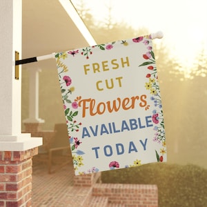 Flower Stand Sign, Fresh Flowers Sign, Flower Farmer, Flower Shop Sign ...