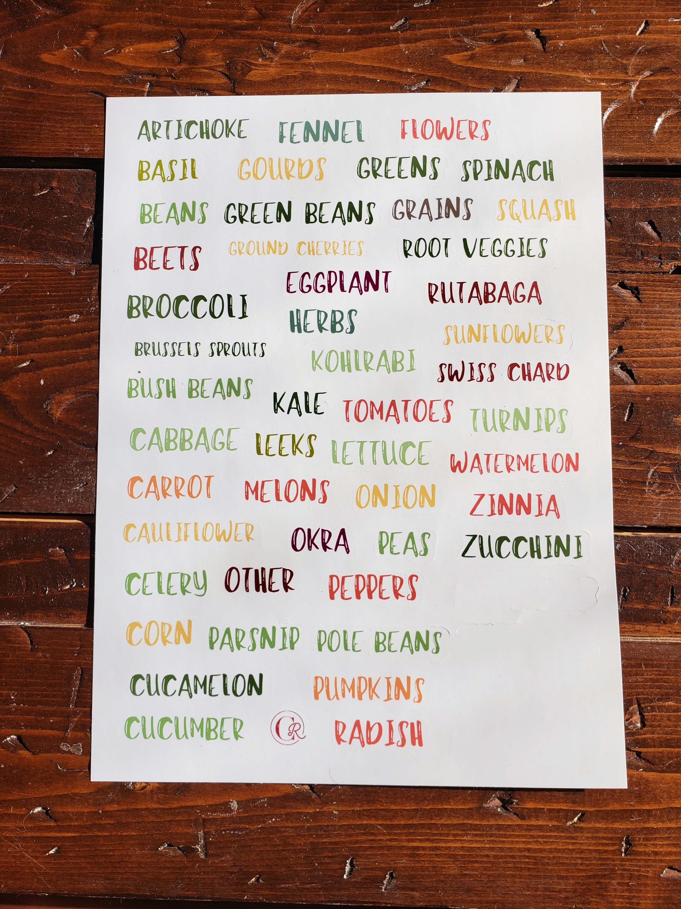 Seed Organization Labels Seed Labels Garden Labels Garden Planner ...