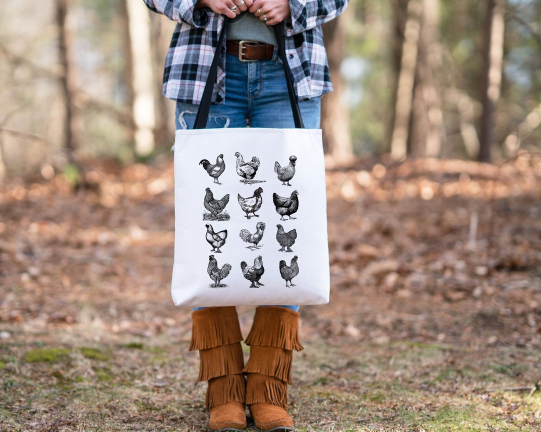 Chicken Bag Chicken Tote Bag Chicken Gifts Chicken Tote Bag Chicken ...