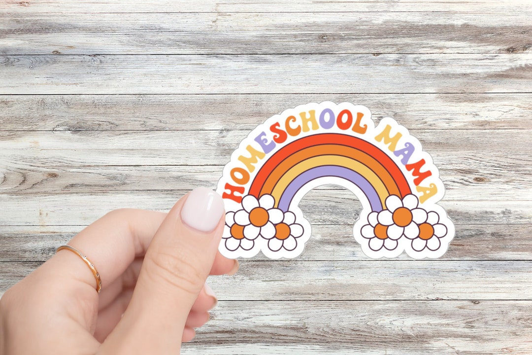 Homeschool Mama Sticker Homeschool Stickers Homeschool Sticker ...