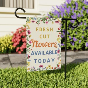 Flower Stand Sign, Fresh Flowers Sign, Flower Farmer, Flower Shop Sign ...