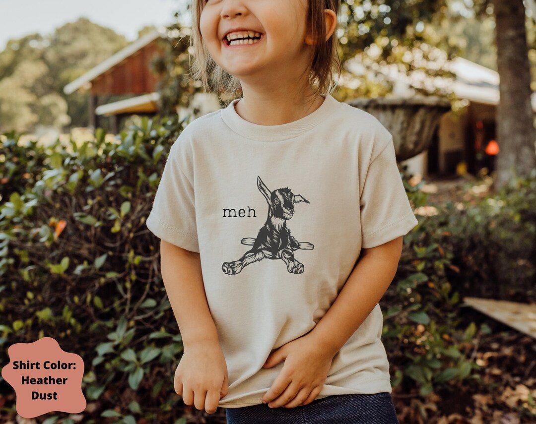 Meh Goat Shirt Goat Toddler Shirt Goat Gifts Goat Shirt Goat Lovers ...