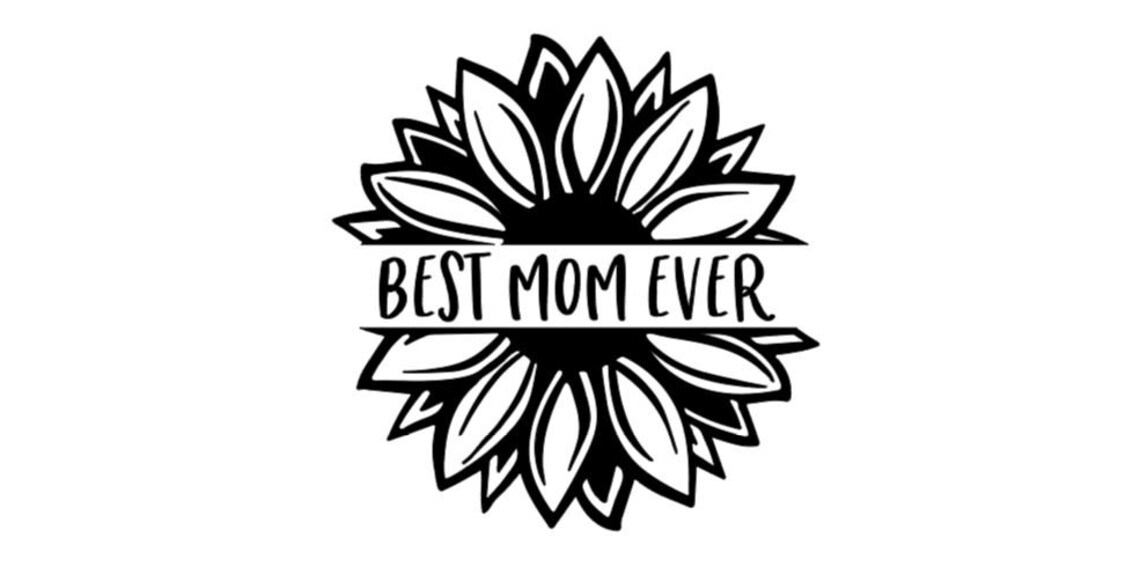 Best Mom Ever Decal Best Mom Sticker | Etsy