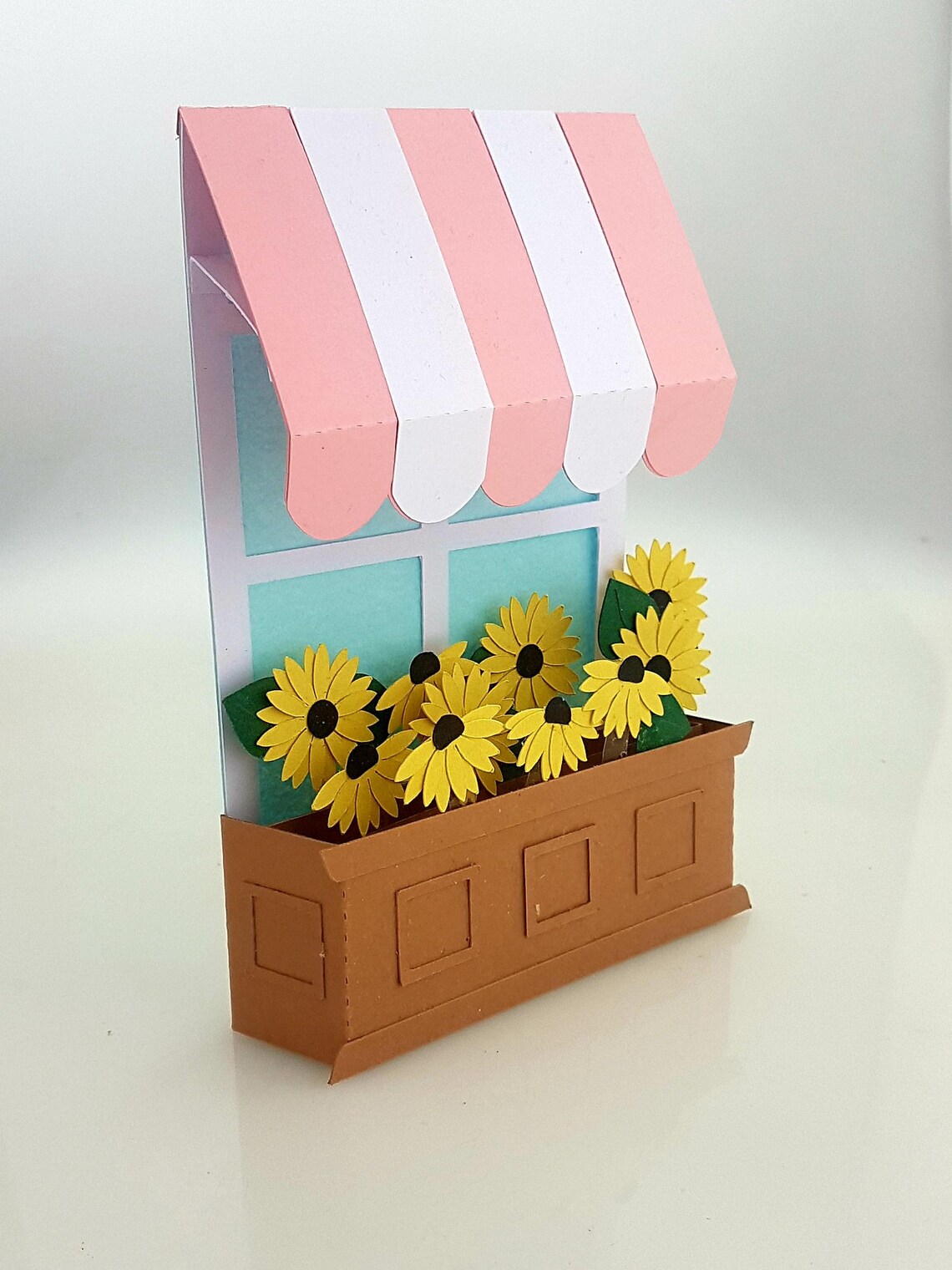 Window Box Pop up Box Card SVG Cutting File for Cricut - Etsy