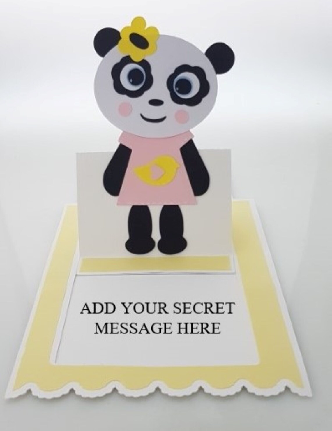 Panda Pop up Card svg / Cricut Panda Pop up Card / Silhouette | Etsy