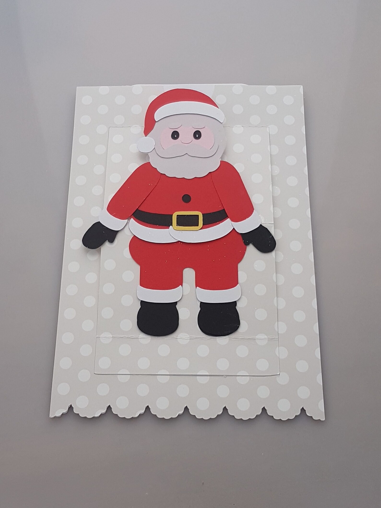 Santa Pop up Card Svg / Cricut Santa Pop up / Silhouette Santa | Etsy