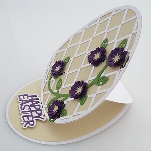 SVG 3d Pop up Easter Egg Easel Card - Cricut 3d Pop up Easter Egg Easel ...