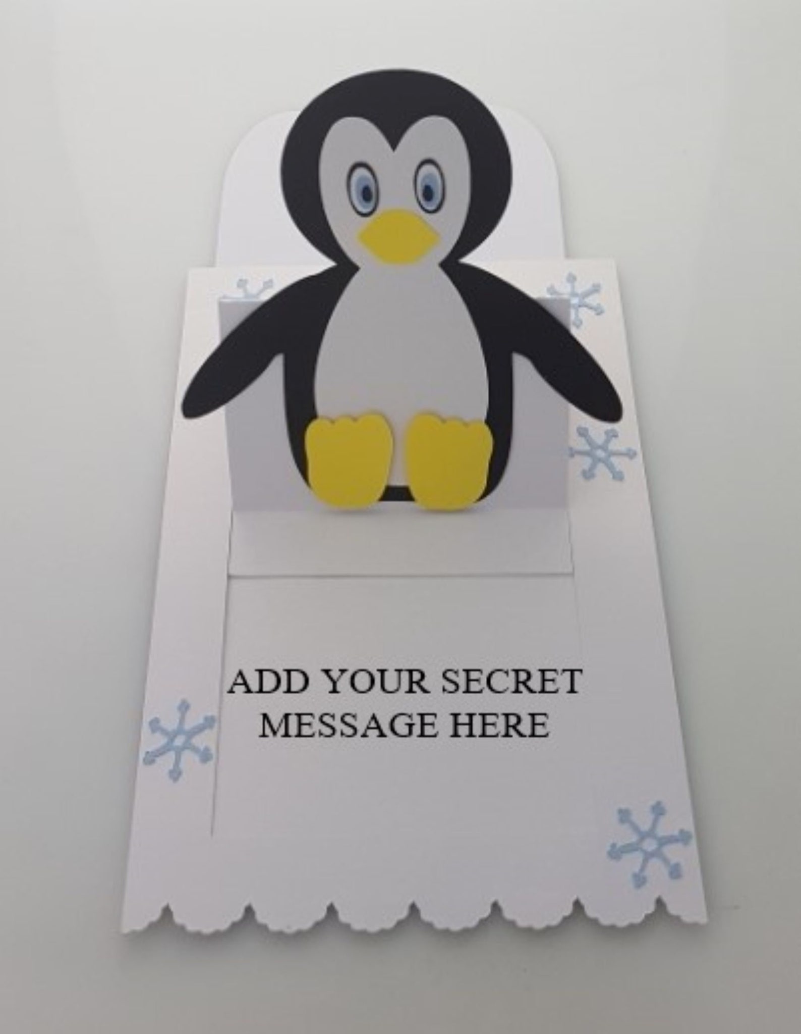 Penguin Pop up Card Svg / Cricut Penguin Pop up Card / Silhouette ...