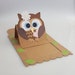 Owl Pop up Card Svg 3D Birthday Card Svg Svg Cricut Svg Silhouette Svg ...