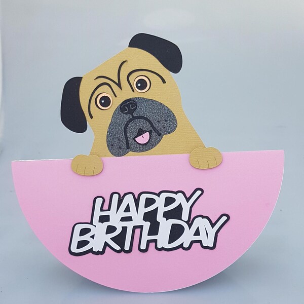 Pug Silhouette - Etsy