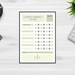 Weekly Schedule Digital Printable | Self Development | 12 Monthly ...
