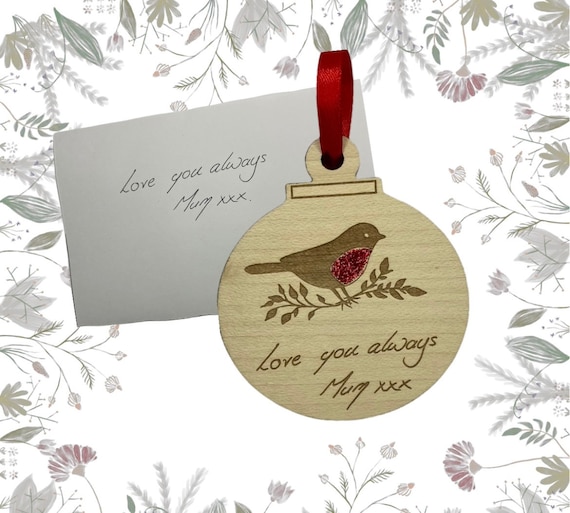 Personalised Hand Written Message Original Handwriting Gift - Etsy