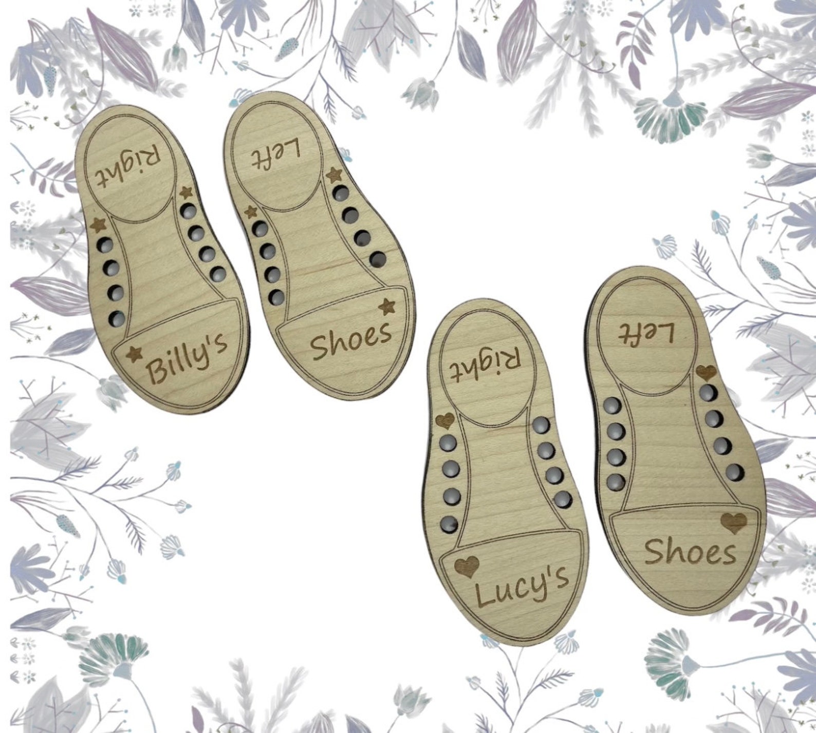 Learn to Tie Shoe Educational Board Early Educational - Etsy UK