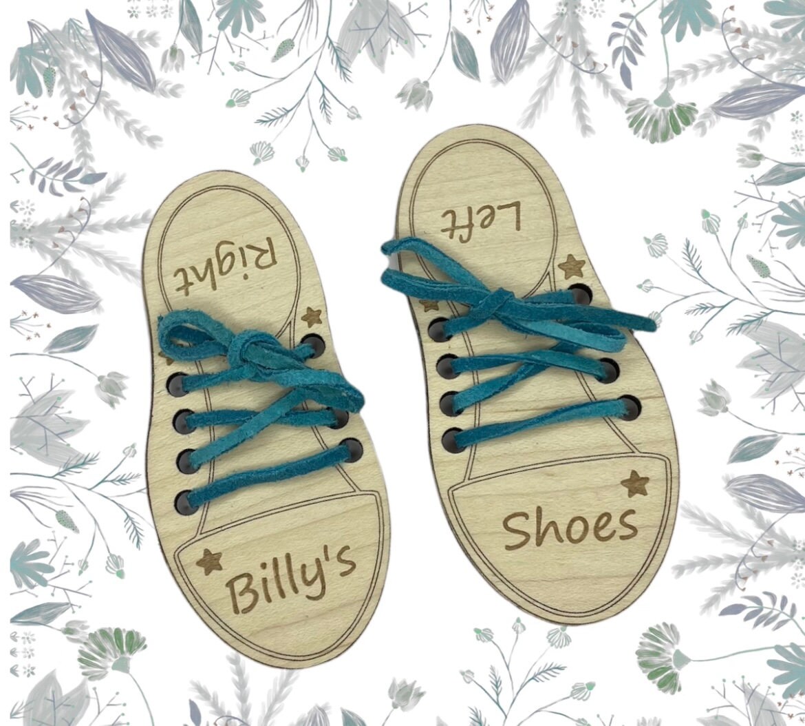 Learn to Tie Shoe Educational Board, Early Educational Teaching Aid ...