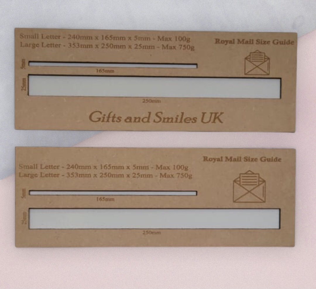 Royal Mail Letter Small Large Letter Sort Size Guide Postage | Etsy