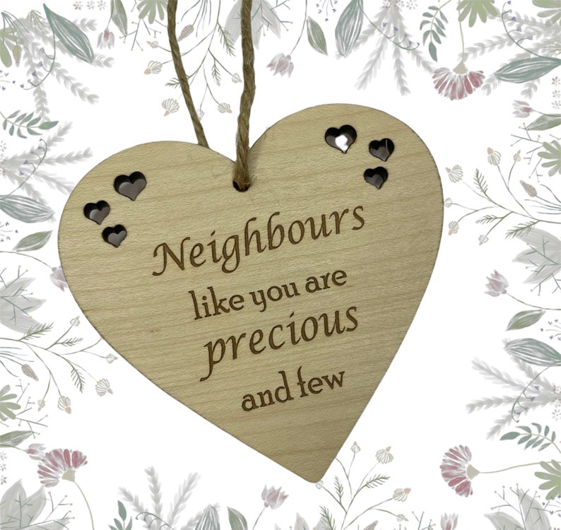 Personalised Friend Neighbour Neighbors Neighbours Gifts | Etsy UK