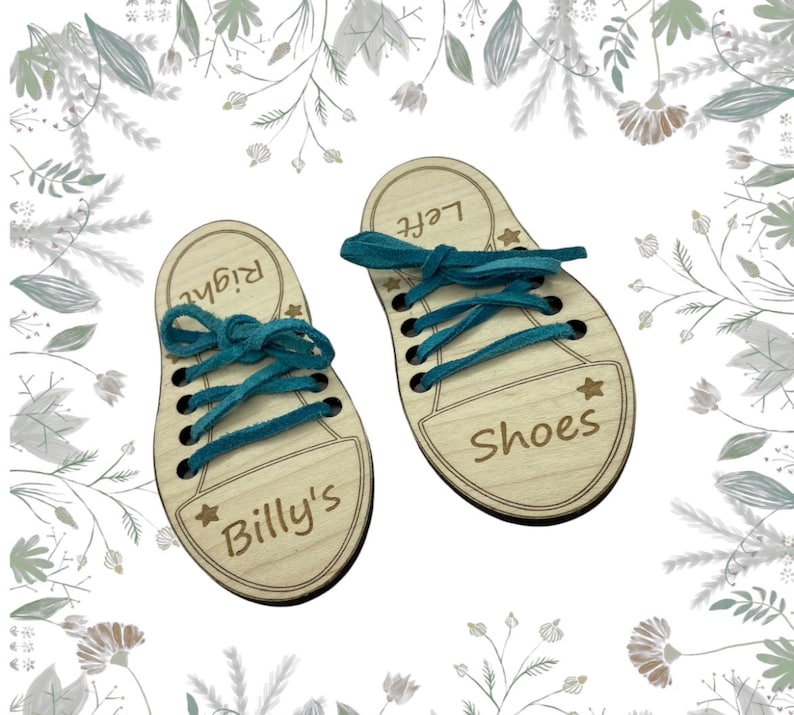 Learn to Tie Shoe Educational Board, Early Educational Teaching Aid ...