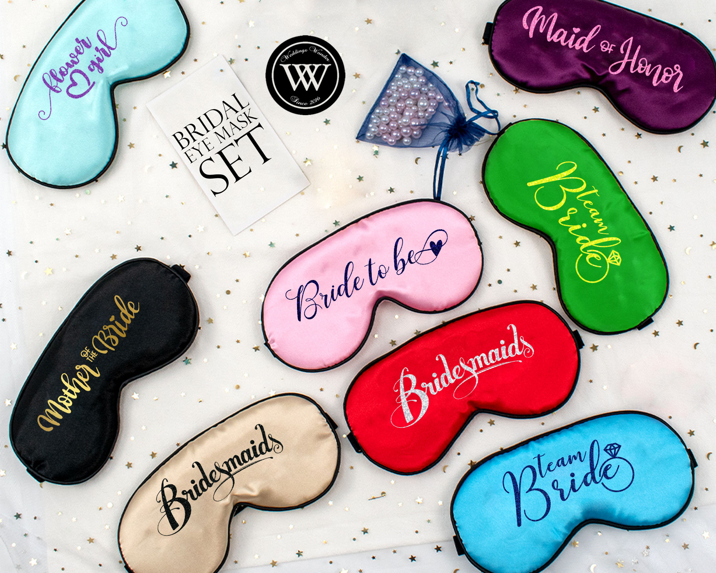 Personalized Sleep Eye Mask Customize Satin Eye Mask Custom Etsy