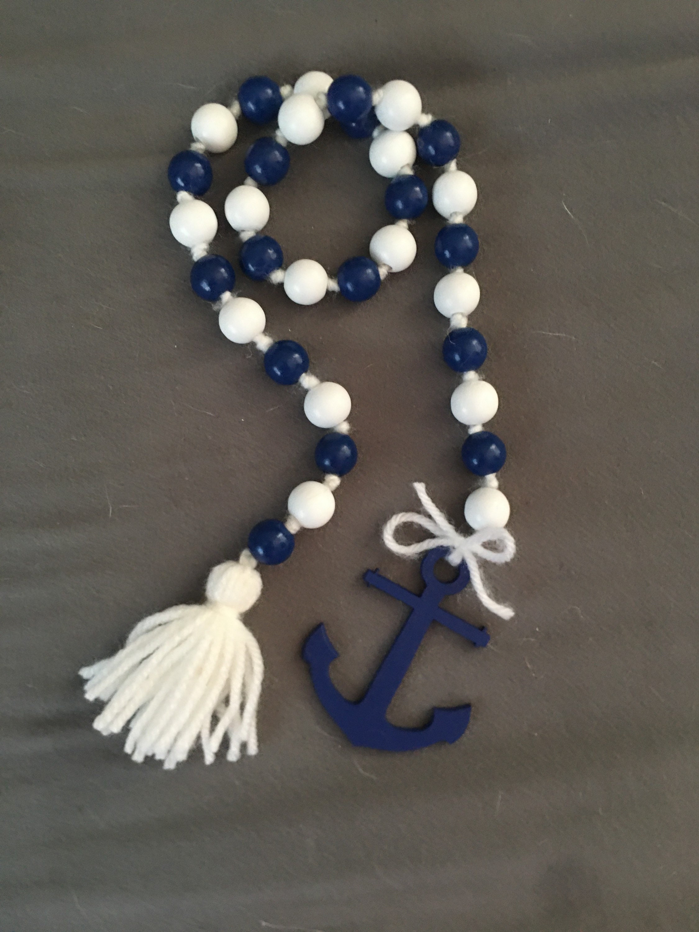 Nautical Bead Garland - Etsy