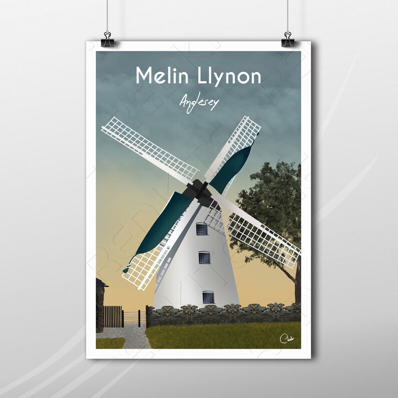 Melin Llynon Wind Mill - Siocled - Monuts - Anglesey Gifts - Anglesey ...