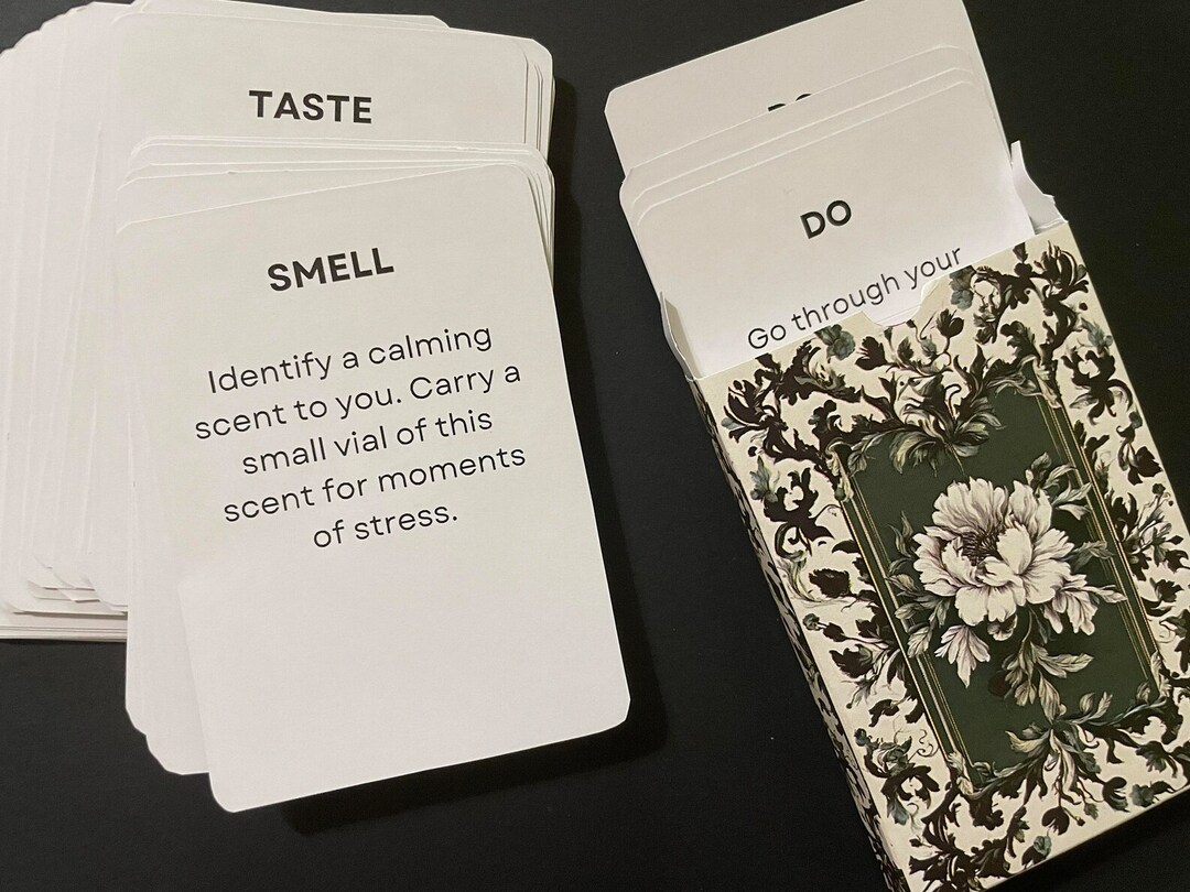 DOWNLOAD PRINTABLE: Mental Health Sensory Grounding Activity for Mental ...