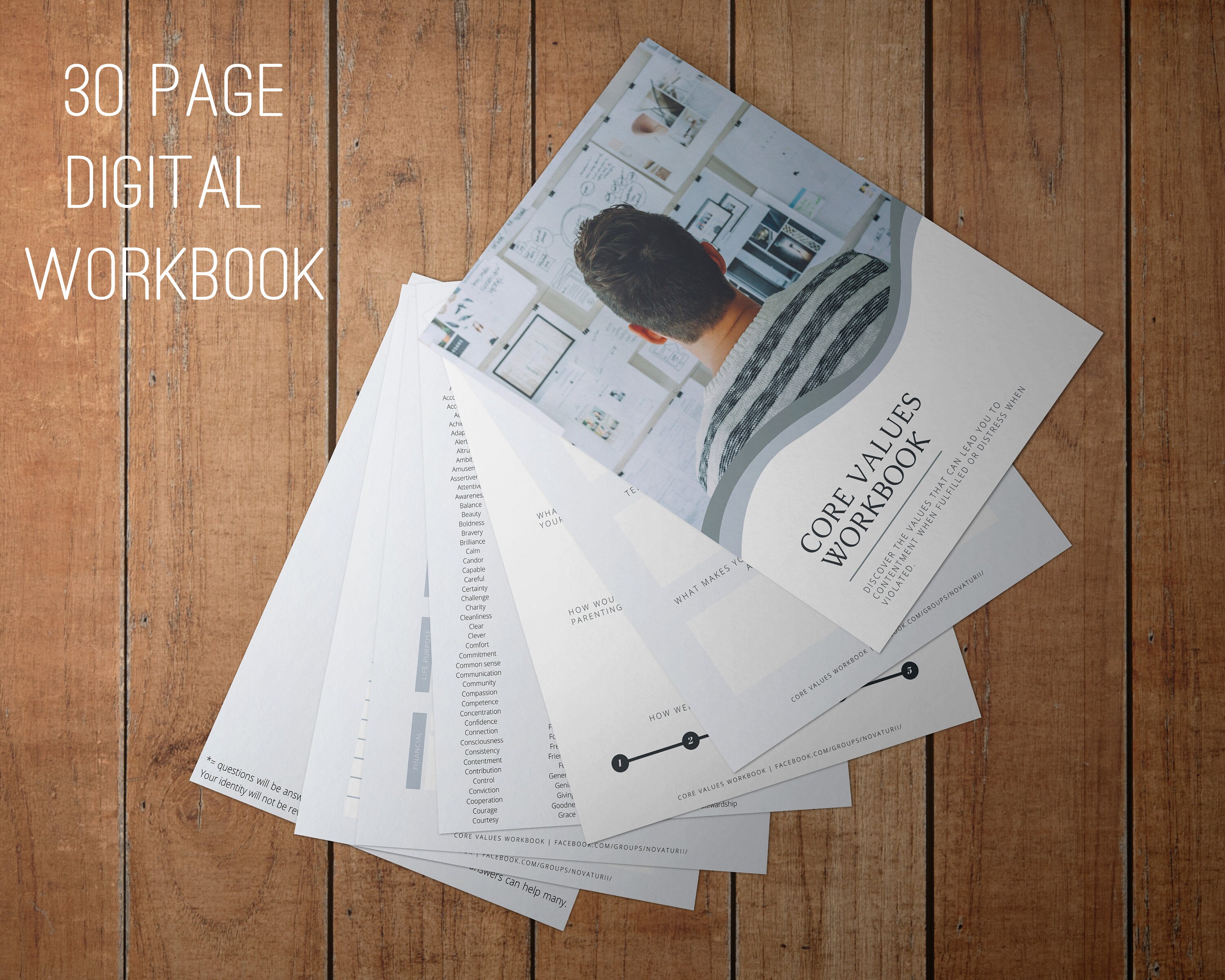 Core Values Digital Workbook: Self-help Series - Etsy